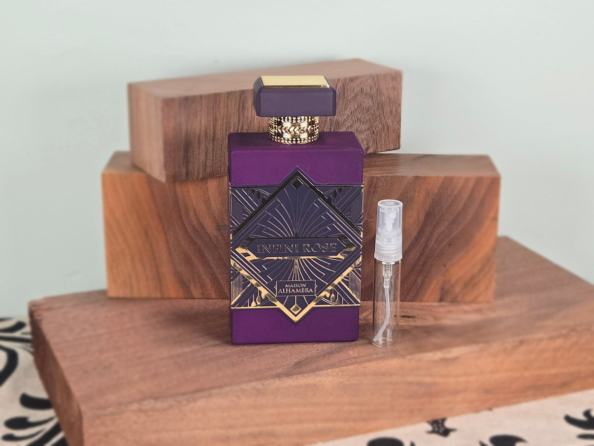 Maison Alhambra Infini Rose - Échantillon de Parfum Arabe 5ml/2ml - Fo ...